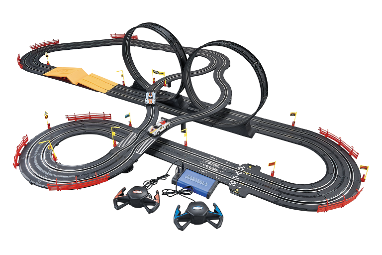 RC Land Slot Car Set with Dual Loop Track (790cm) | Harvey Norman