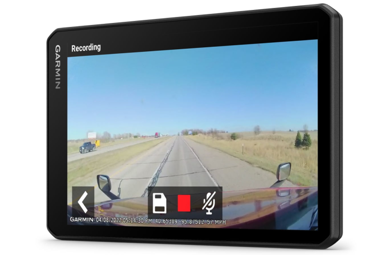 Garmin Dezlcam LGV710 7-inch GPS Truck Navigator with Built-in Dash Cam ...