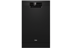 Haier 15 Place Setting Freestanding Dishwasher with Advanced Wash ...