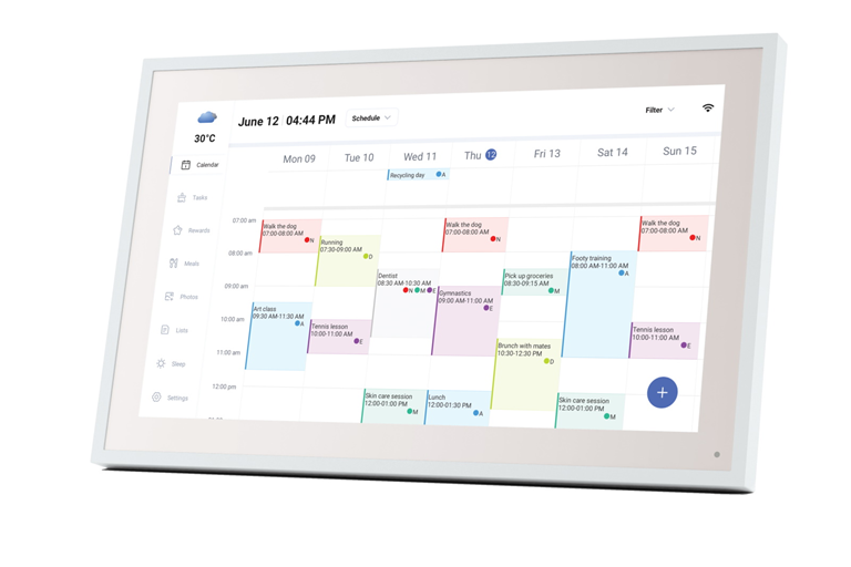 FotoStream 15.6-inch Digital Calendar and Photo Frame | Harvey Norman