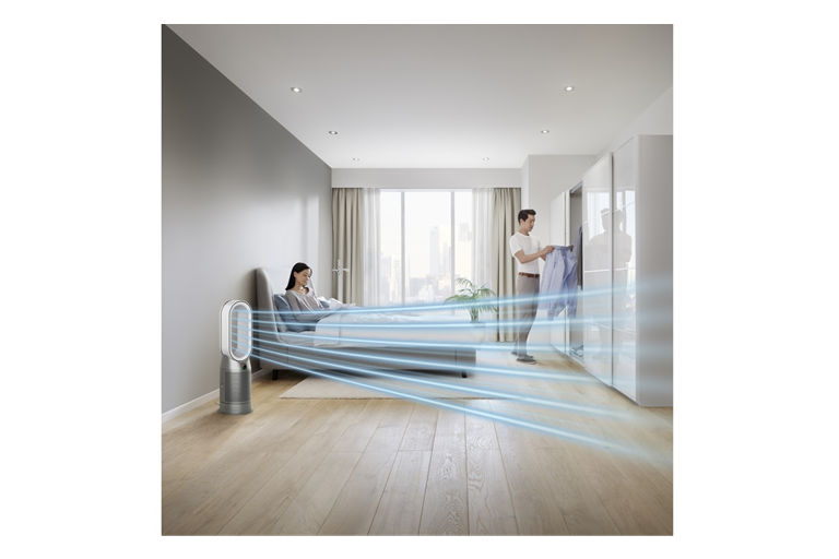 Dyson Purifier Hot+Cool™ - Black/Nickel | Harvey Norman