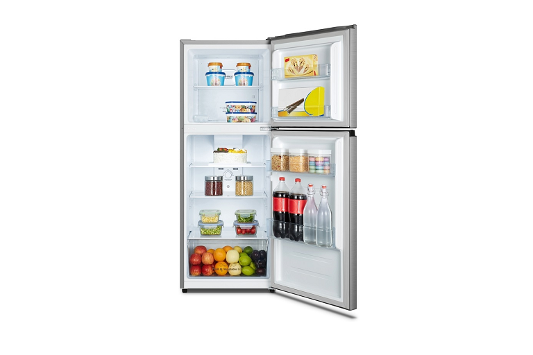 Hisense 205L Top Mount Fridge - Stainless | Harvey Norman