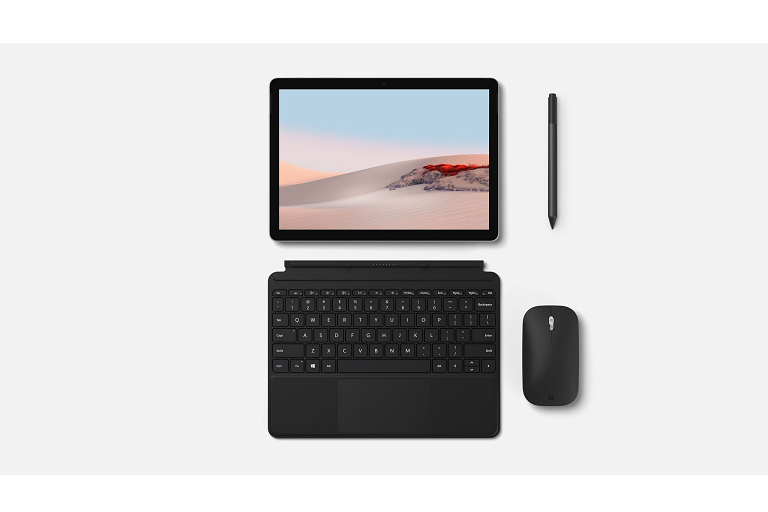 Microsoft Surface Go Type Cover - Black (2020) | Harvey Norman