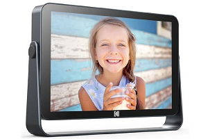 Kodak RWF-109 10 Inch Wi-Fi Rechargeable Digital Photo Frame with 32GB ...