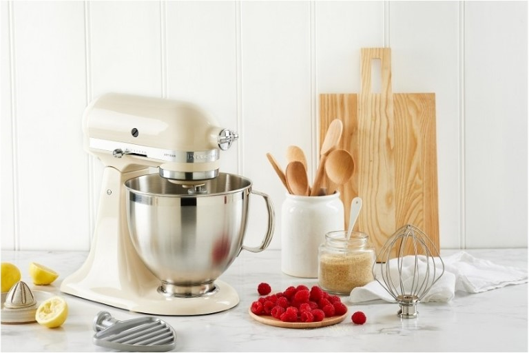 Kitchenaid Artisan Stand Mixer- Almond Cream | Harvey Norman