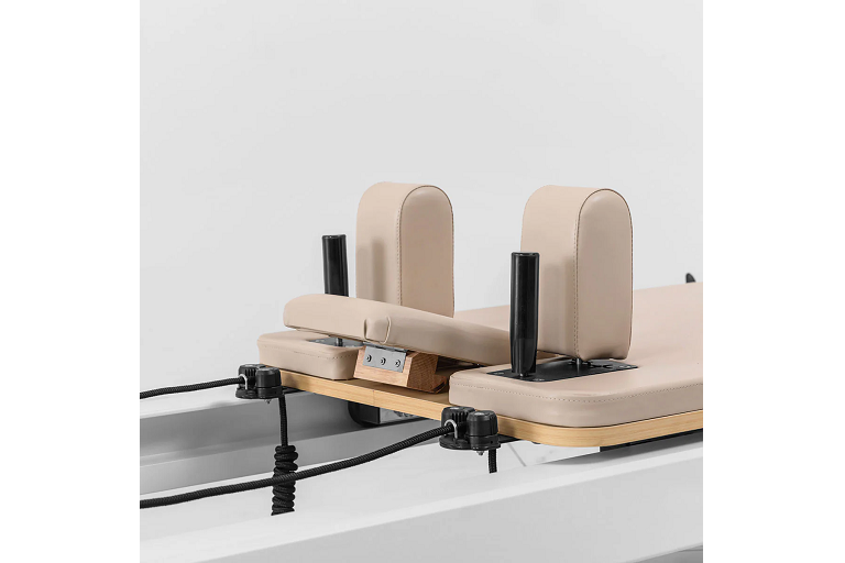 Lifespan Fitness Beige Reformer Contour Studio Commercial Pilates Set ...