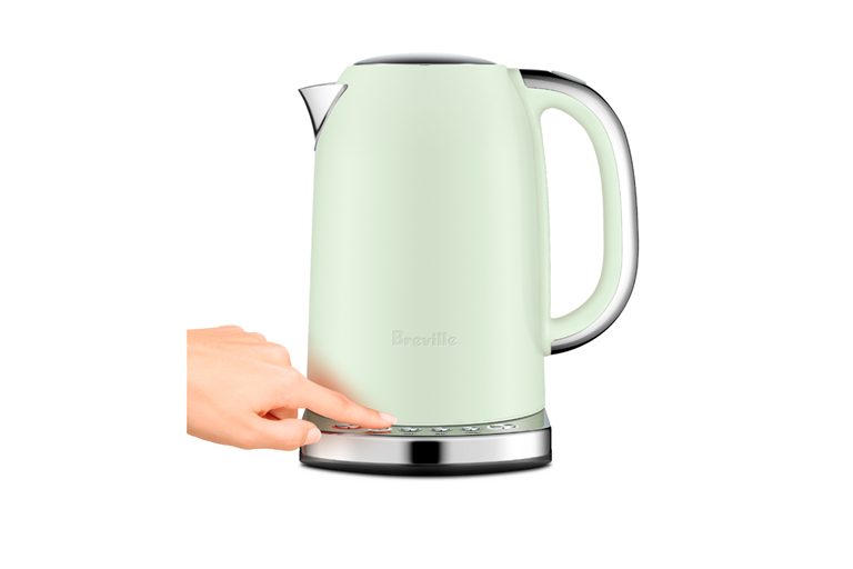 Breville the TempSet Kettle - White Moss | Harvey Norman