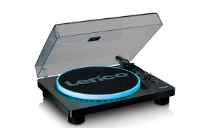Lenco LS-50LED Turntable with Built-in Speakers | Harvey Norman