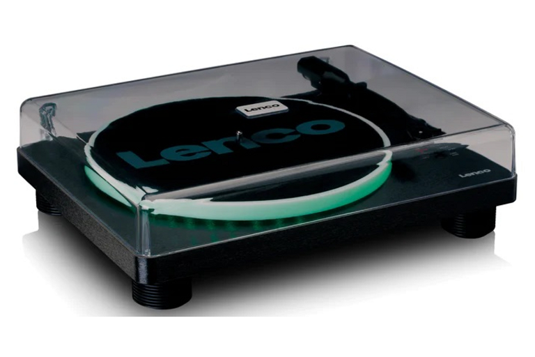 Lenco LS-50LED Turntable with Built-in Speakers | Harvey Norman