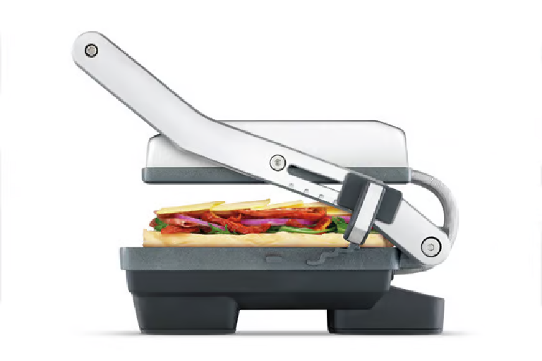 Breville the Toast & Melt 2 Slice Sandwich Press - Brushed Stainless ...