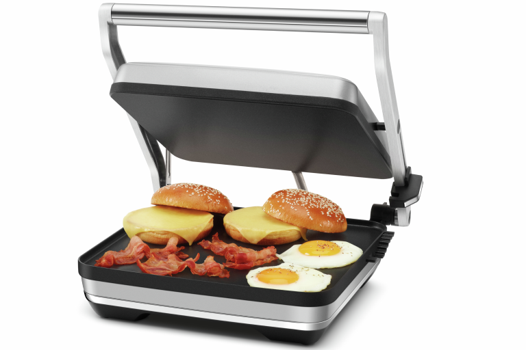 Breville the Toast & Melt 4 Slice Sandwich Press - Brushed Stainless ...