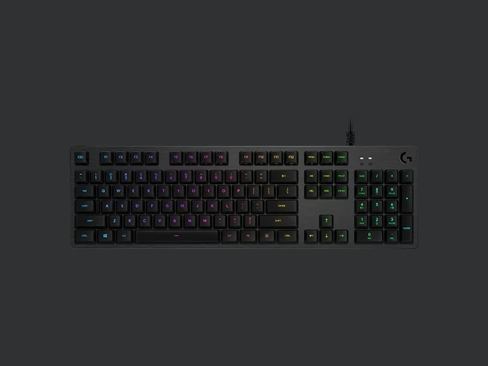 Logitech G512 Carbon Mechanical Gaming Keyboard - GX Brown Tactile ...