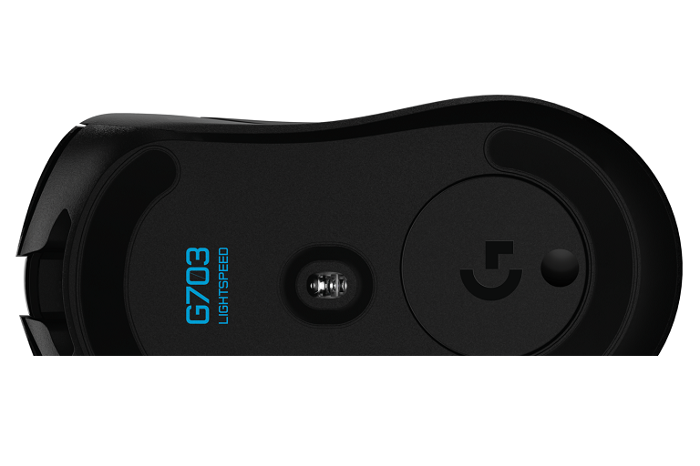 Logitech G703 Lightspeed Wireless Gaming Mouse with HERO Sensor ...