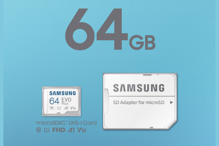 Samsung Evo Plus Gen2 64GB MicroSD Card | Harvey Norman