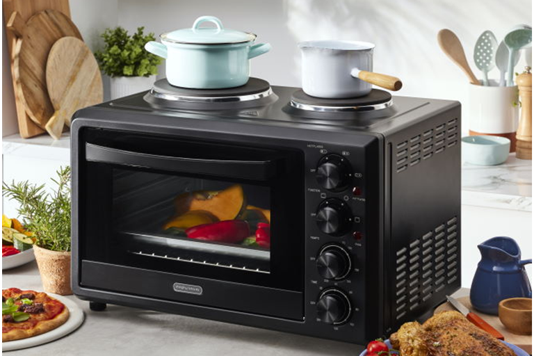 Morphy Richards 32L Benchtop Convection Oven with Hot Plates | Harvey ...
