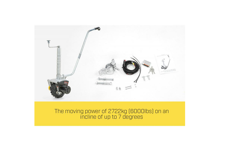 Gen2 12V 550W Electric Motorised Jockey Wheel Mini Mover | Harvey Norman