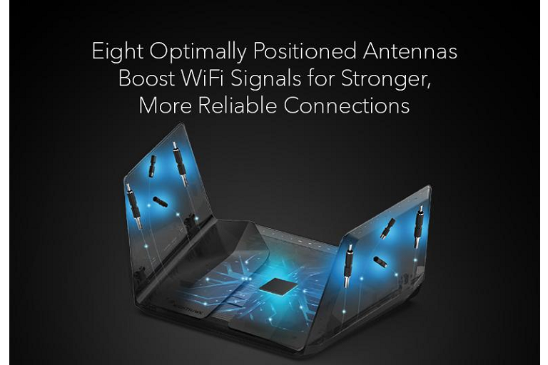 Netgear Nighthawk RAXE500 AXE11000 Tri-Band WiFi 6E Router | Harvey Norman