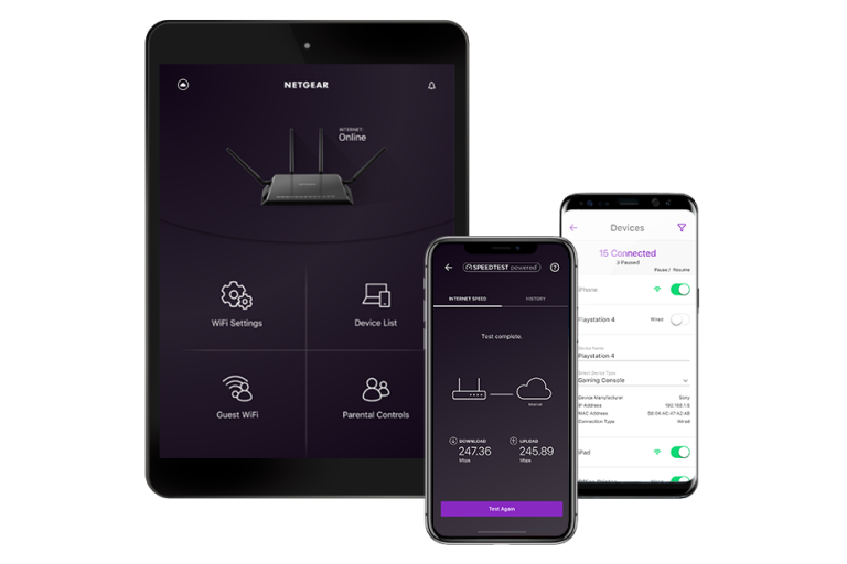 Netgear Nighthawk AX5 5-Stream AX4200 WiFi6 Router | Harvey Norman