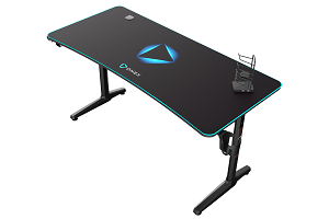 ONEX Black Gaming Desk - 160cm | Harvey Norman