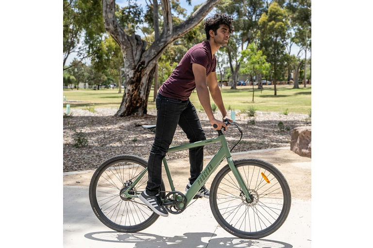 Progear E-Mode Olive Electric Bike | Harvey Norman