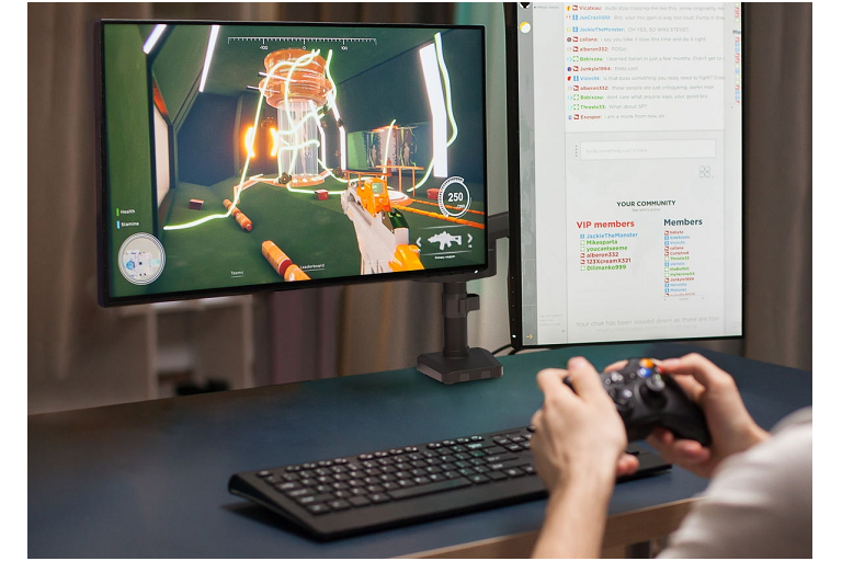 ONE Dual Monitor Arm | Harvey Norman