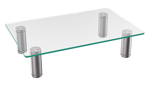 ONE Tempered Glass Monitor Riser | Harvey Norman