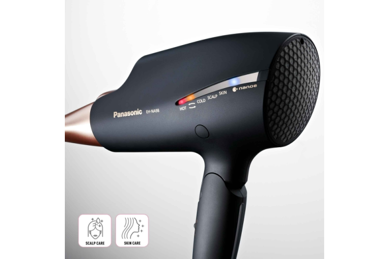 Panasonic Nanoe Moisture Infusion Advanced Hair Dryer - Black/Gold ...