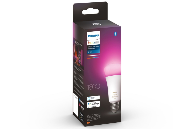 Philips Hue White and Colour Ambiance 15W A67 Smart Light Bulb | Harvey ...
