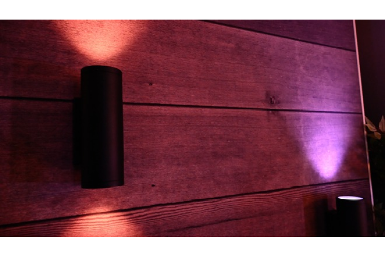 Philips Hue White and Colour Ambiance Appear Outdoor Wall Light ...
