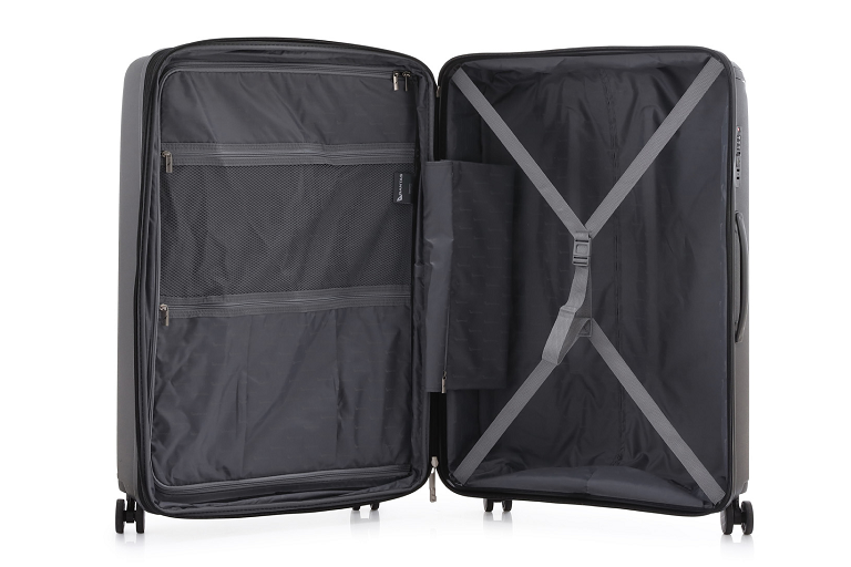 Qantas New York Small Luggage - Black | Harvey Norman