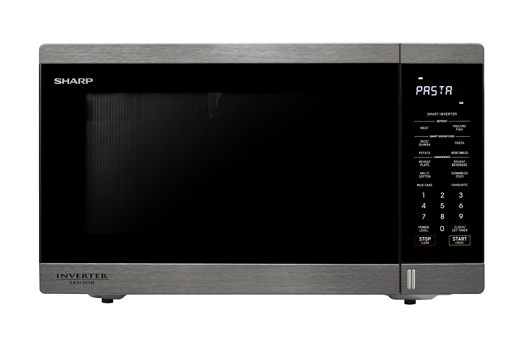 Sharp 34L Inverter Microwave Oven - Stainless Steel | Harvey Norman