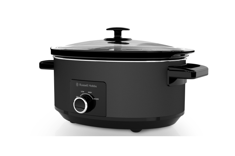 Russell Hobbs 7L Slow Cooker - Matte Black | Harvey Norman
