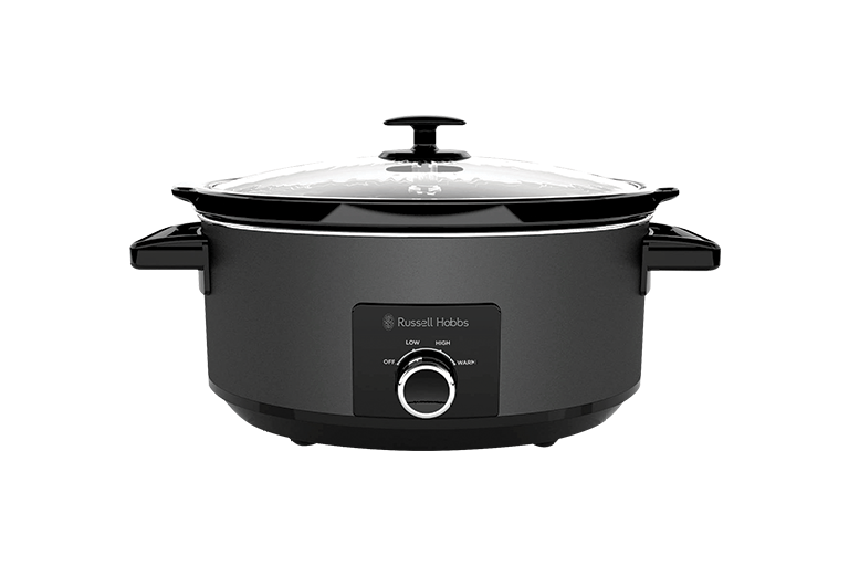 Russell Hobbs 7L Slow Cooker - Matte Black | Harvey Norman
