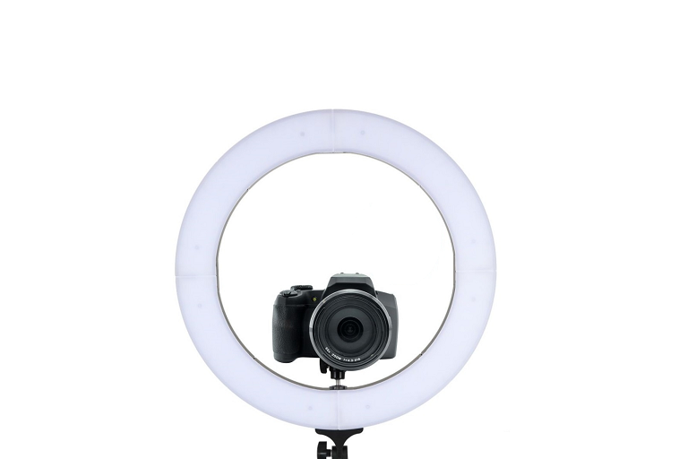 Embellir 19-inch LED Ring Light Stand - Black | Harvey Norman