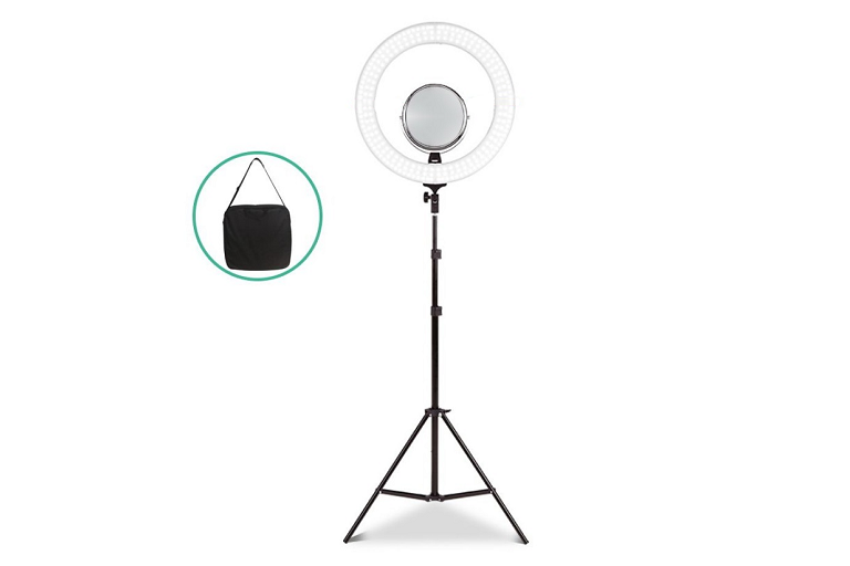 Embellir 19-inch LED Ring Light Stand - Black | Harvey Norman