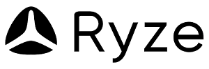 Ryze Trek Smart Watch - Dark Grey with Black/Red Strap | Harvey Norman
