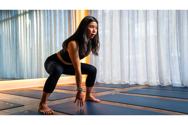 Ryze Gene Smart Watch - Metallic Gold with Slate Grey + Pink Strap ...