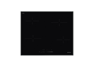 Smeg 4 Zone 60cm Ceramic Cooktop with Brevelled Edge - Black | Harvey ...