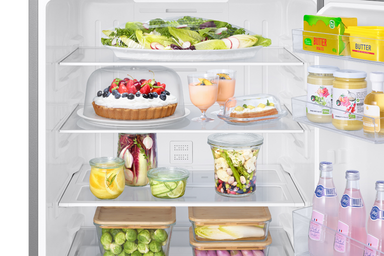 Samsung 427L Bottom Mount Refrigerator - Silver | Harvey Norman