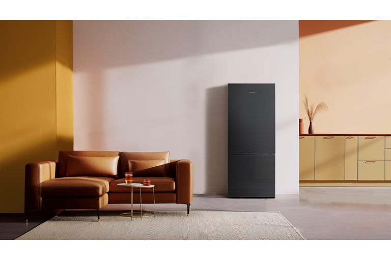 Samsung 427L Bottom Mount Refrigerator - Black | Harvey Norman