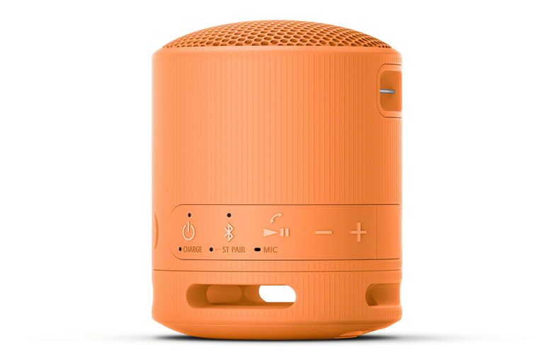 Sony SRS-XB100 Compact Bluetooth Speaker - Orange | Harvey Norman