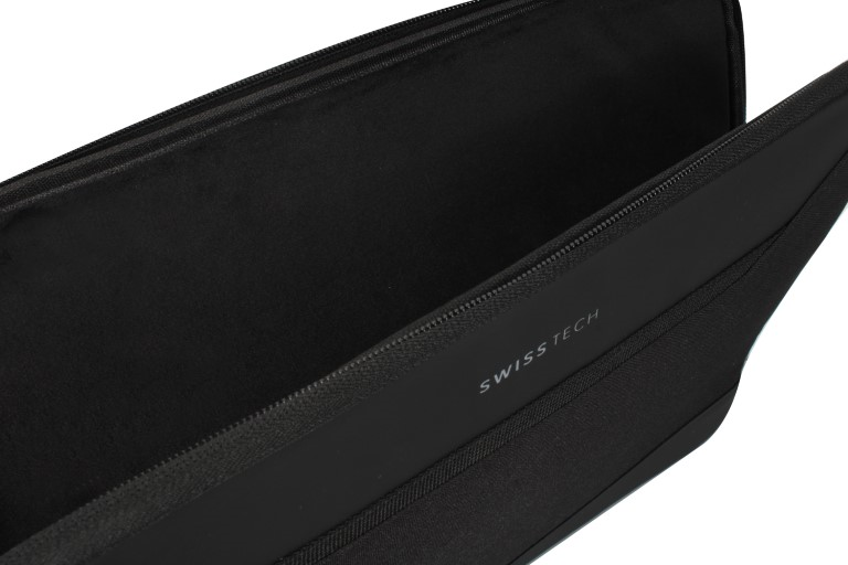 SwissTech 15.6-inch Cyber Laptop Sleeve - Black | Harvey Norman