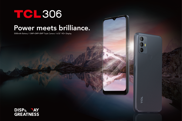 TCL 306 3GB/32GB - Space Grey | Harvey Norman