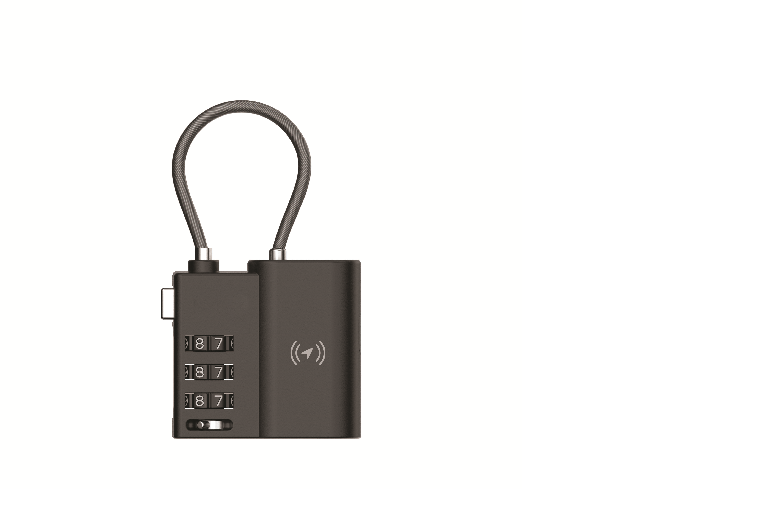 Laser TSA Luggage Combination Lock Smart Tag with Rechargeable Battery ...
