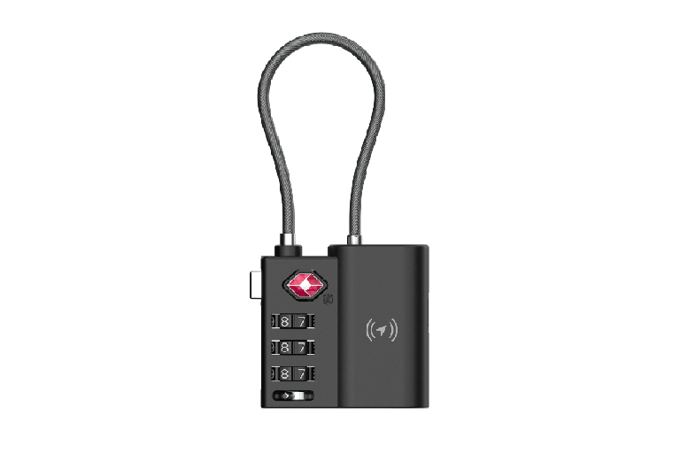 Laser TSA Luggage Combination Lock Smart Tag with Rechargeable Battery ...