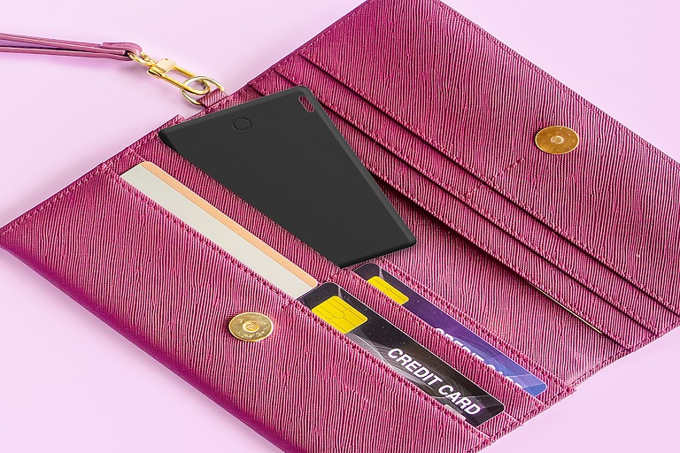 Laser Slim Card Smart Tag with Wireless Charging | Harvey Norman