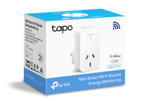 TP-Link Tapo Mini Smart WiFi Socket with Energy Monitoring | Harvey Norman