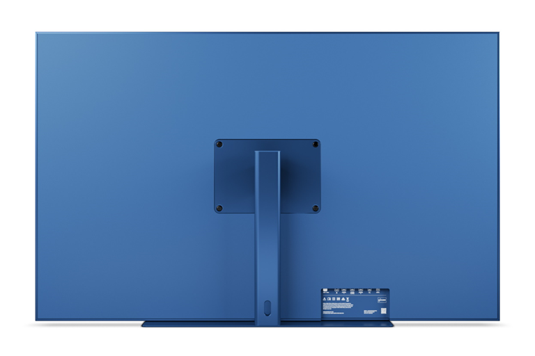 Hubbl Glass 65-inch 4K UHD LED Smart TV - Ocean Blue | Harvey Norman