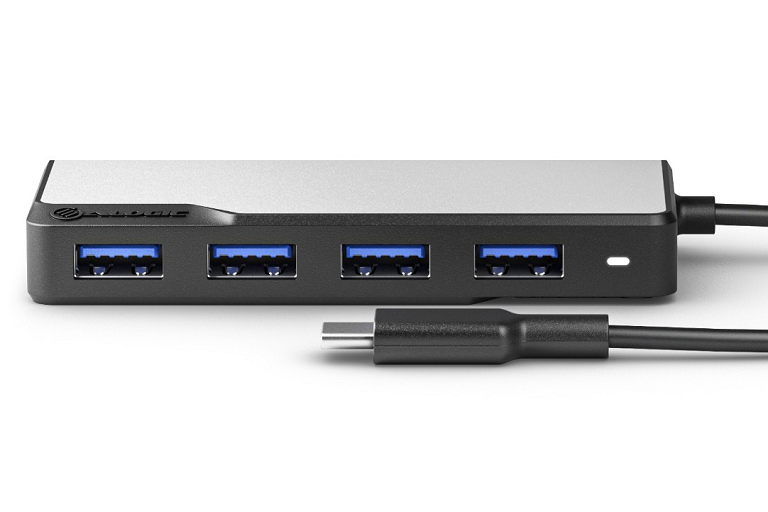 Alogic USB-C Fusion SWIFT 4-in-1 Hub - Space Grey | Harvey Norman