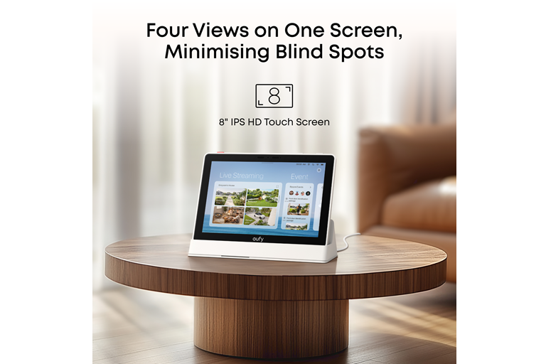 eufy Smart Display E10 8-inch HD Smart Hub | Harvey Norman